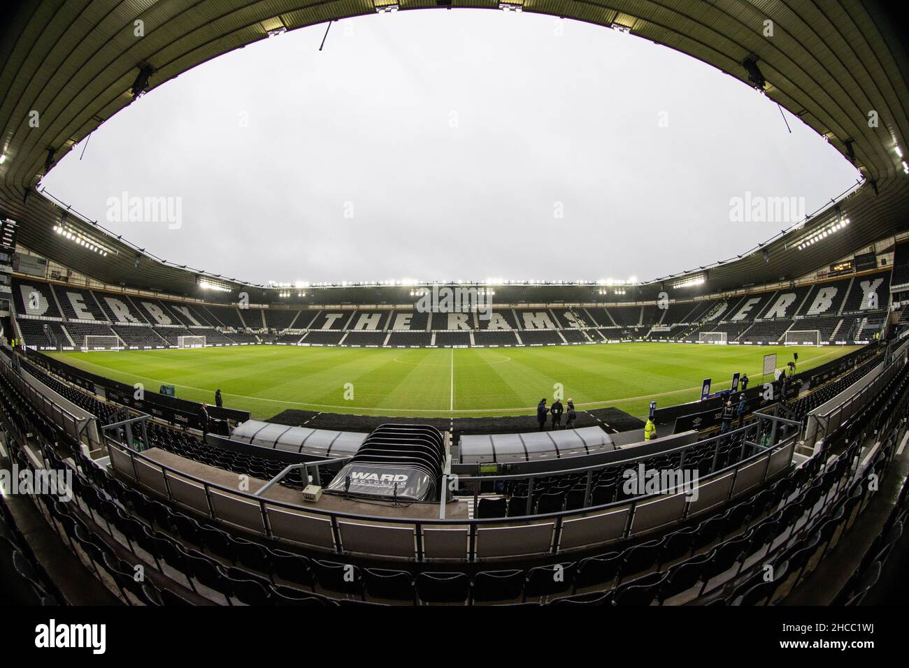 A view of pride park stadium hi-res stock photography and images - Alamy