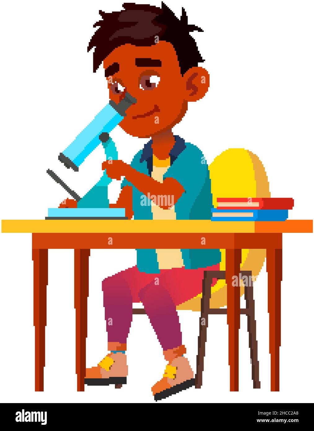 Scientist smiling in laboratory Cut Out Stock Images & Pictures - Alamy