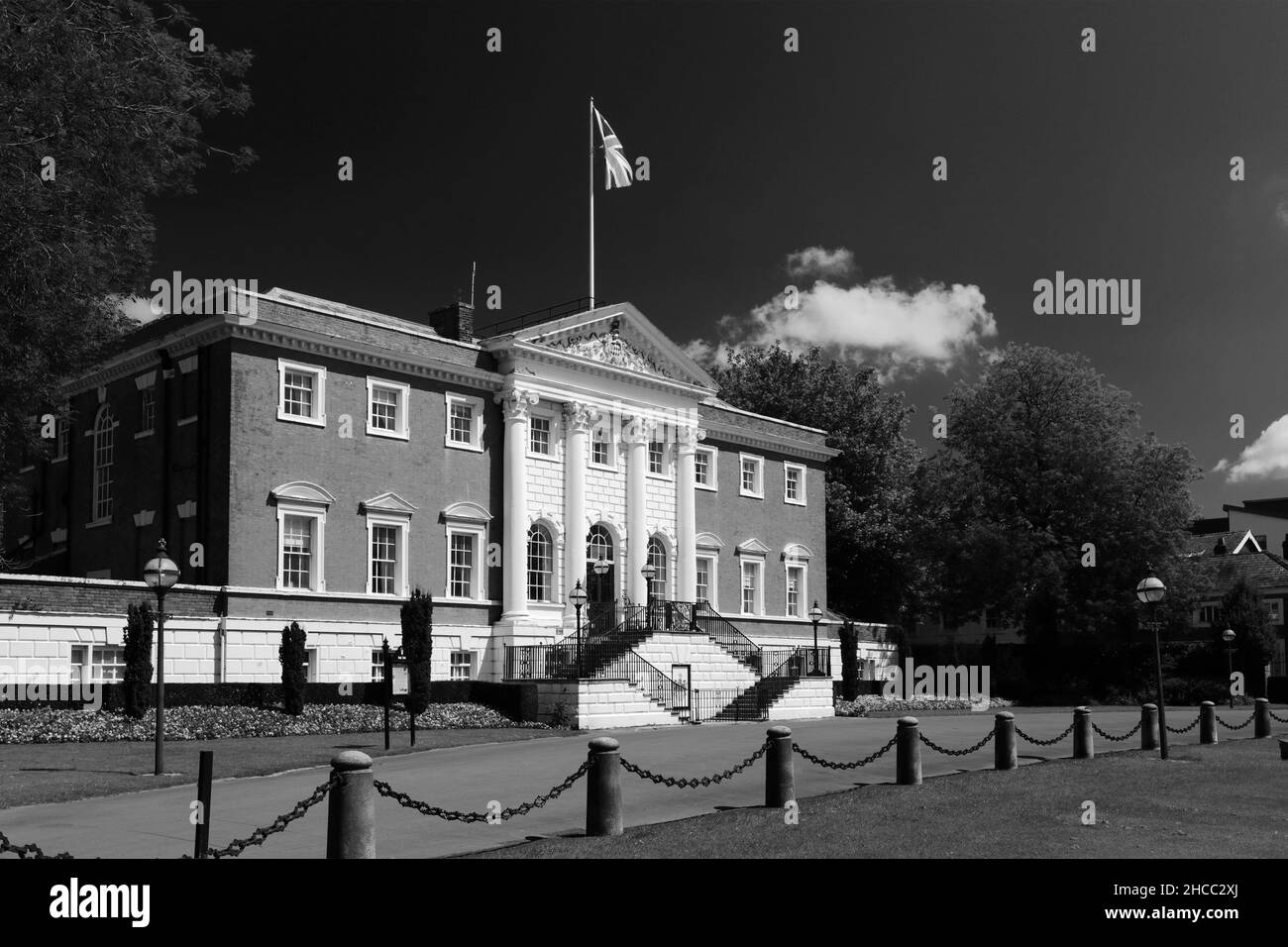 Victorian market old market hall Black and White Stock Photos & Images ...