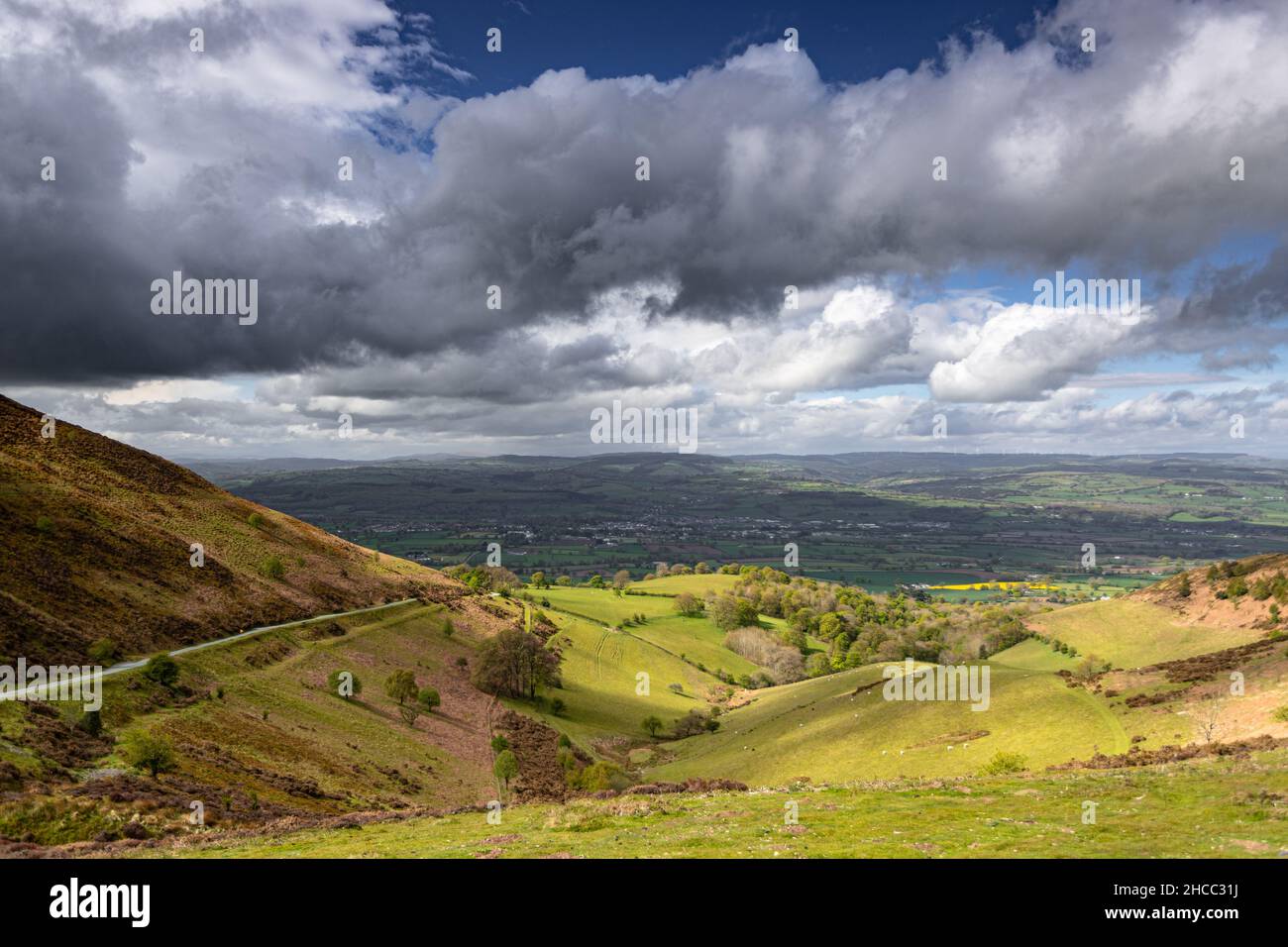 Vale of Clwyd, North Wales Stock Photo - Alamy