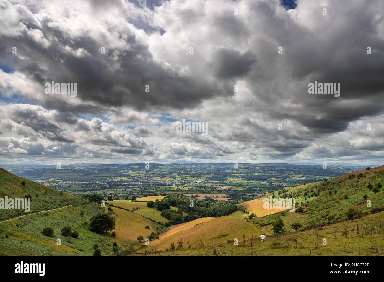 Vale of Clwyd, North Wales Stock Photo - Alamy