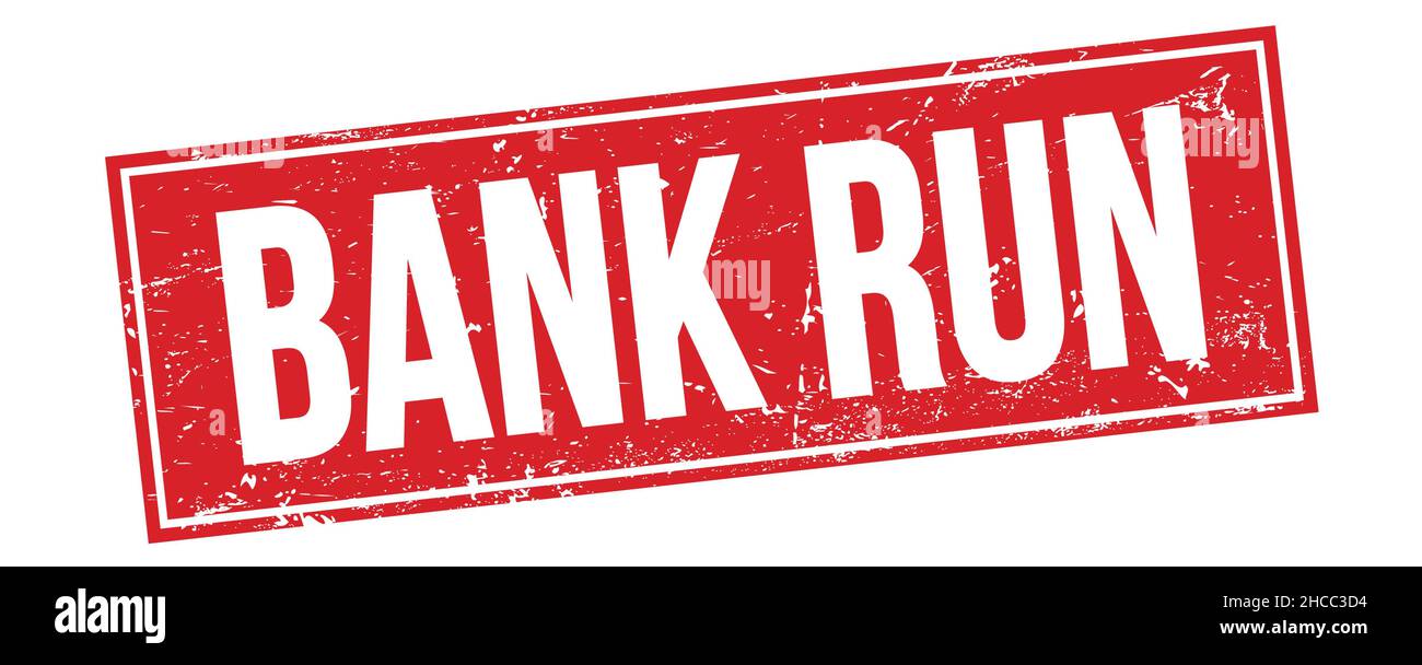 Bank run stamp hi-res stock photography and images - Alamy