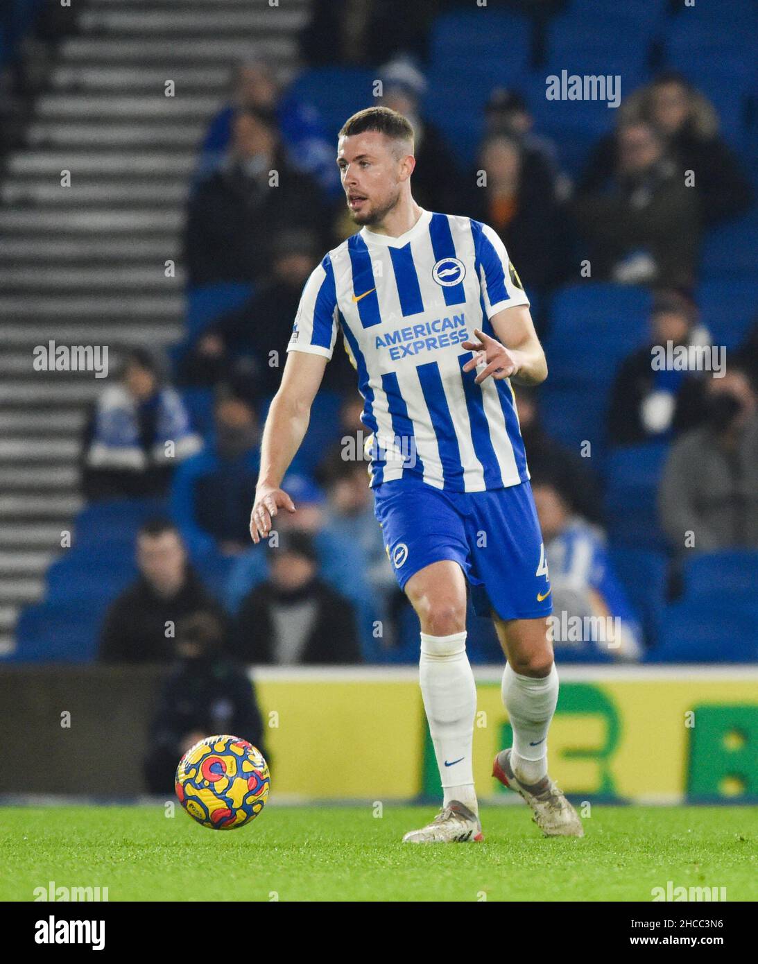 Adam Webster of Brighton during the Premier League match between ...