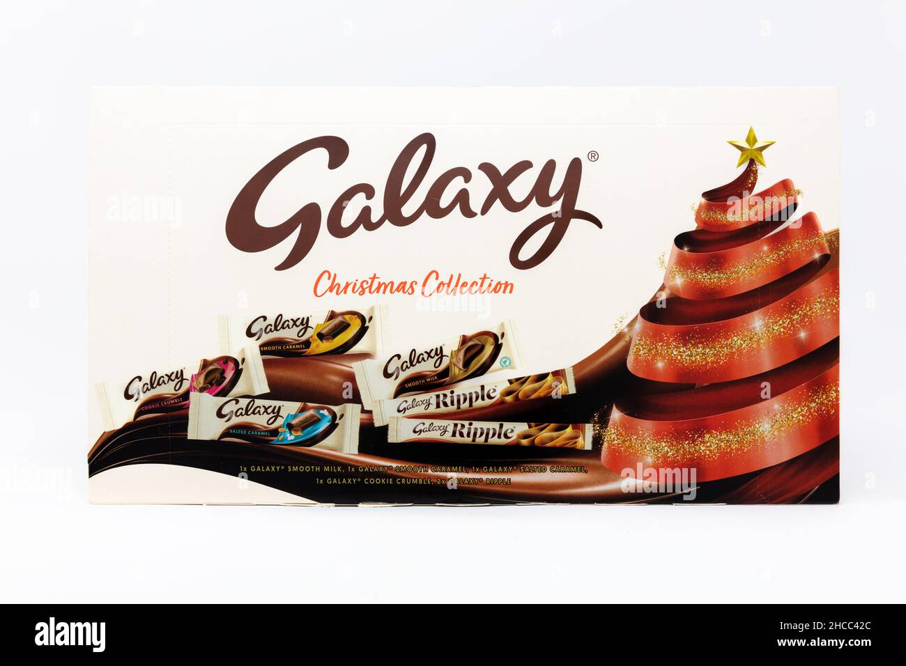 Galaxy salted caramel chocolate bar hi-res stock photography and images ...
