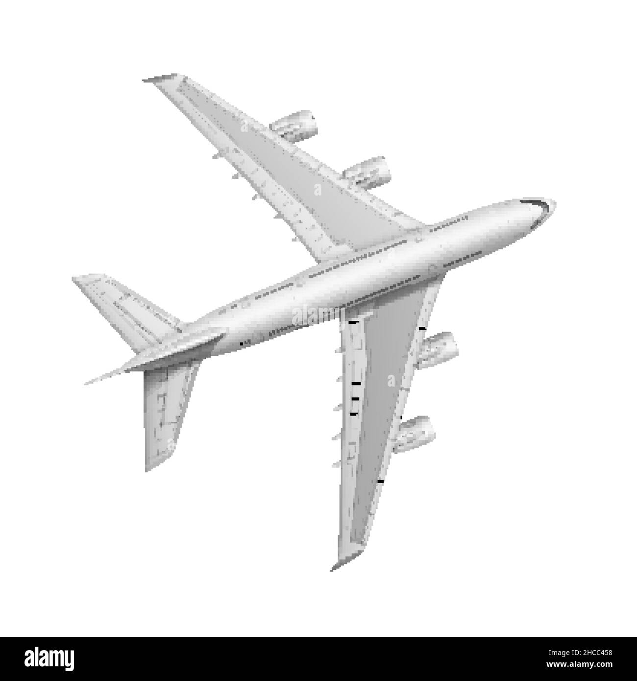 Plane aircraft flight vector Stock Vector Image & Art - Alamy