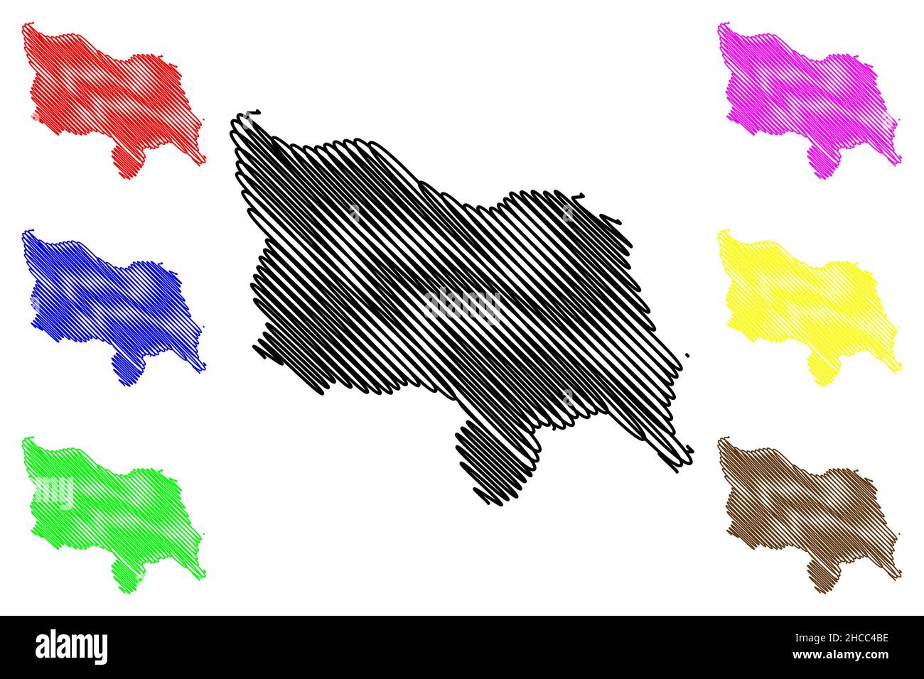 Poonch district (Jammu and Kashmir union territory, Republic of India ...