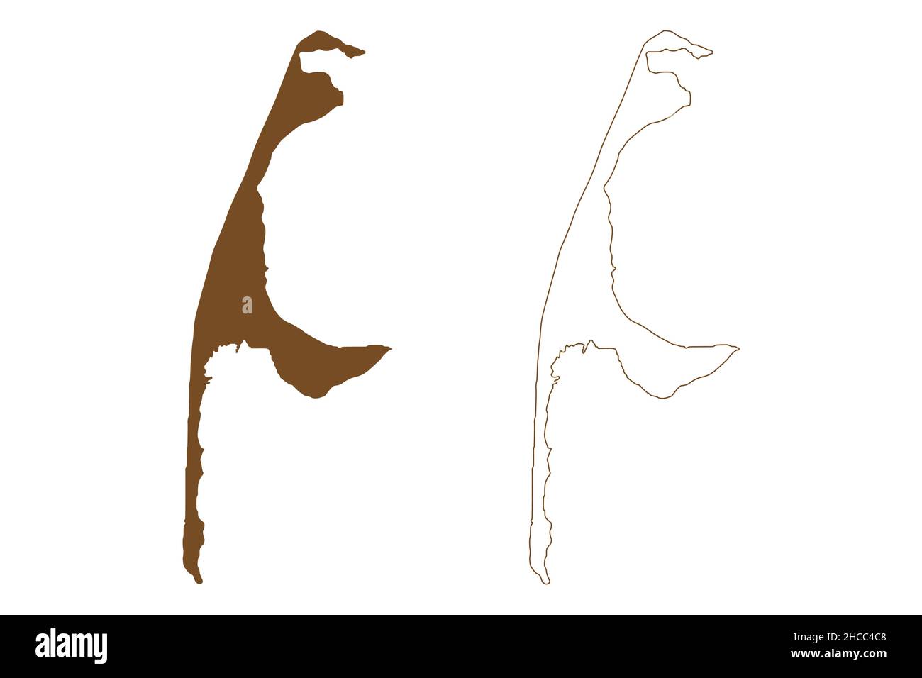 Sylt island (North Frisian Islands, Federal Republic of Germany) map ...