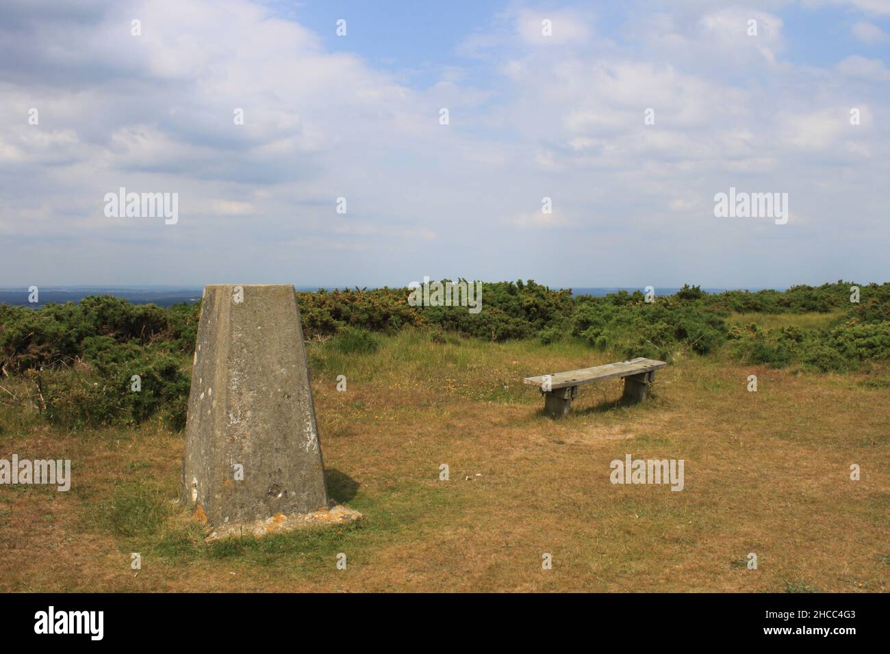 Lulworth Ranges military firing range. South west coast path. England ...
