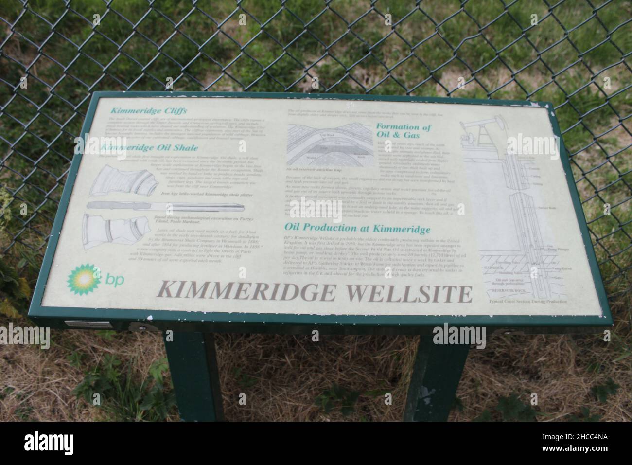 Kimmeridge Oil Field. Kimmeridge Bay. South west coast path. England ...