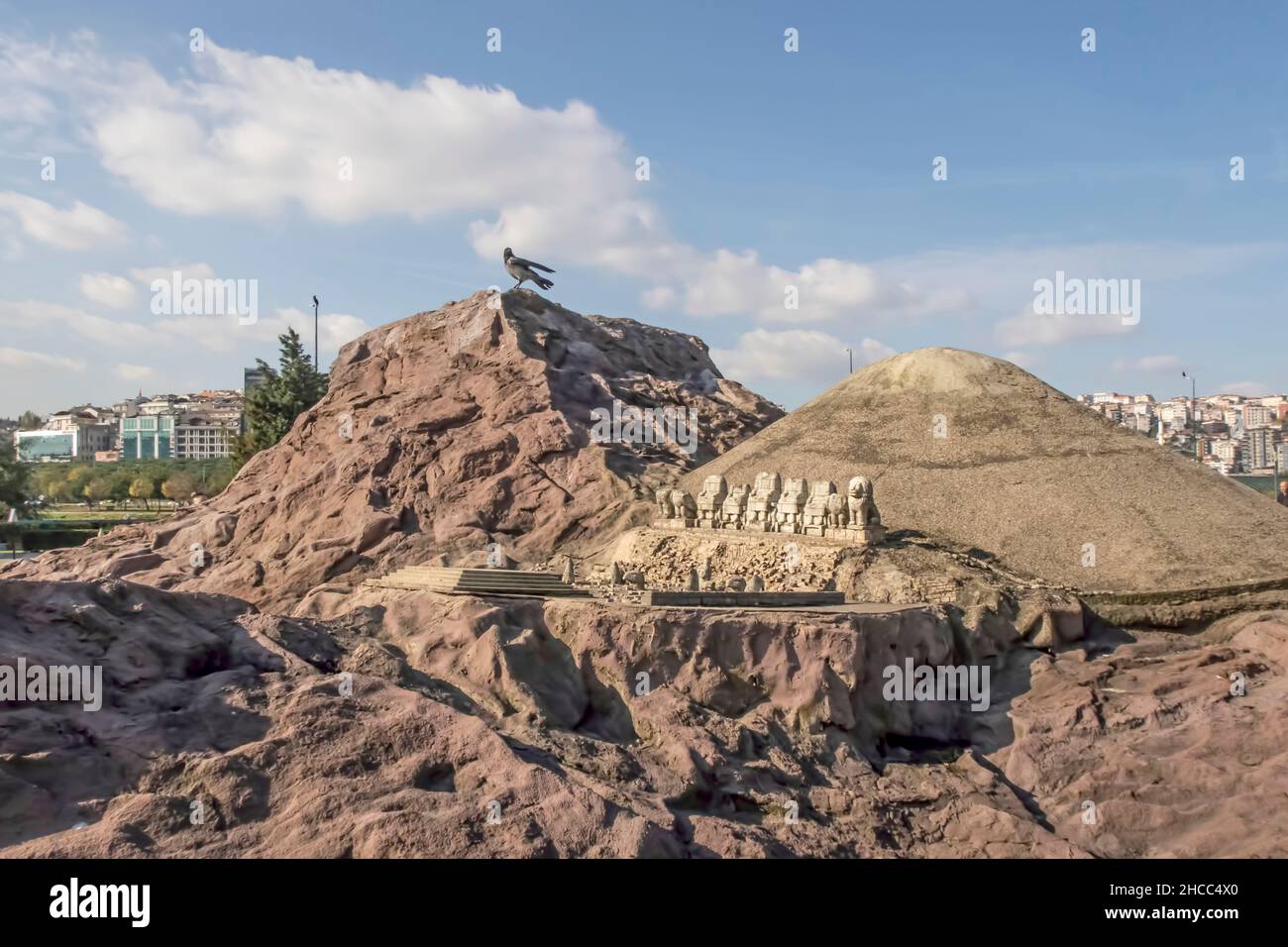 Miniaturk, miniature park in istanbu Stock Photo - Alamy