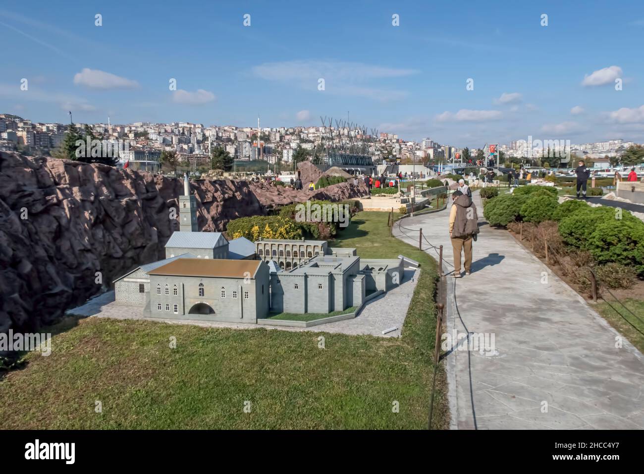 Miniaturk, miniature park in istanbu Stock Photo - Alamy
