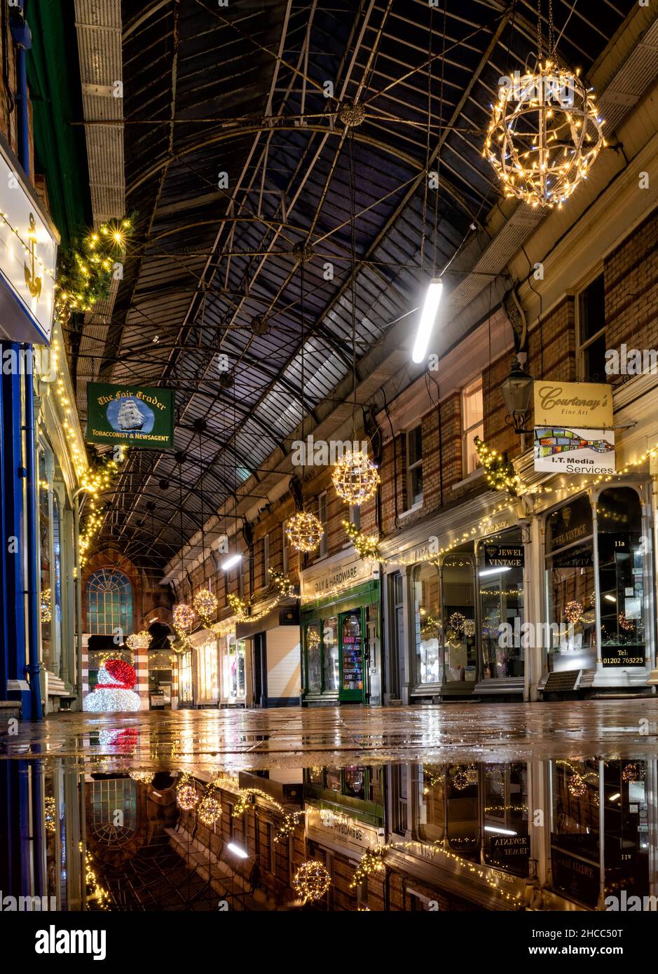 Westbourne Shopping Arcade Stock Photo - Alamy