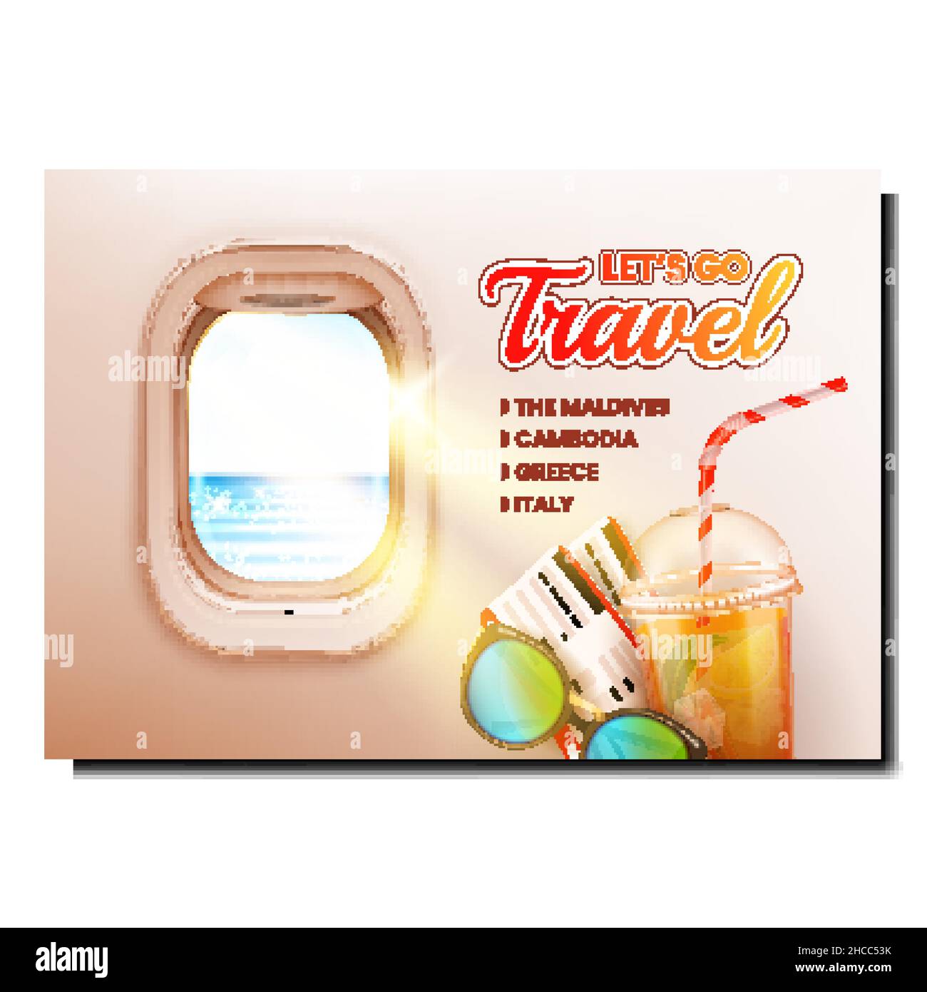 Sea excursion tour Stock Vector Images - Alamy