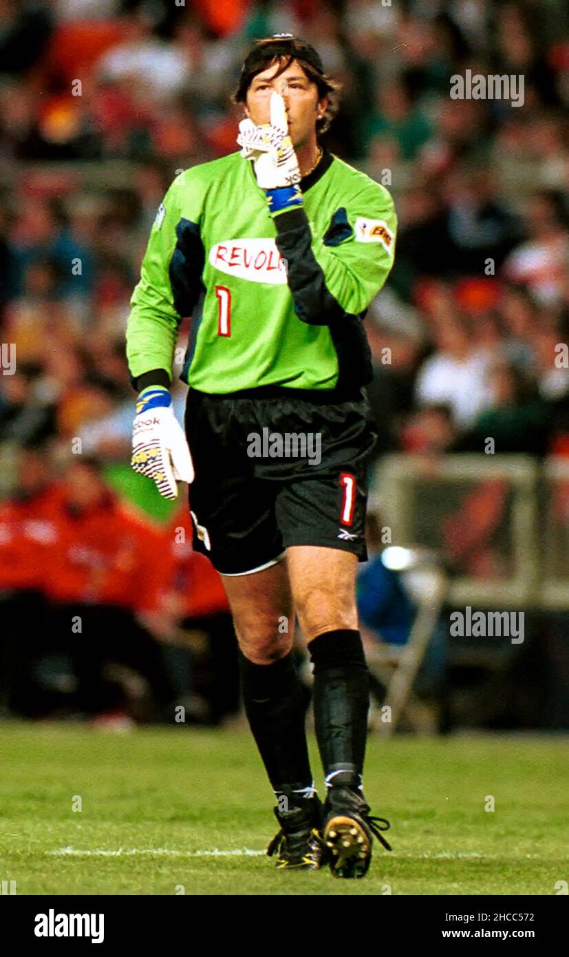 Former Italian goalkeeper Walter Zenga during his MLS playing days with ...