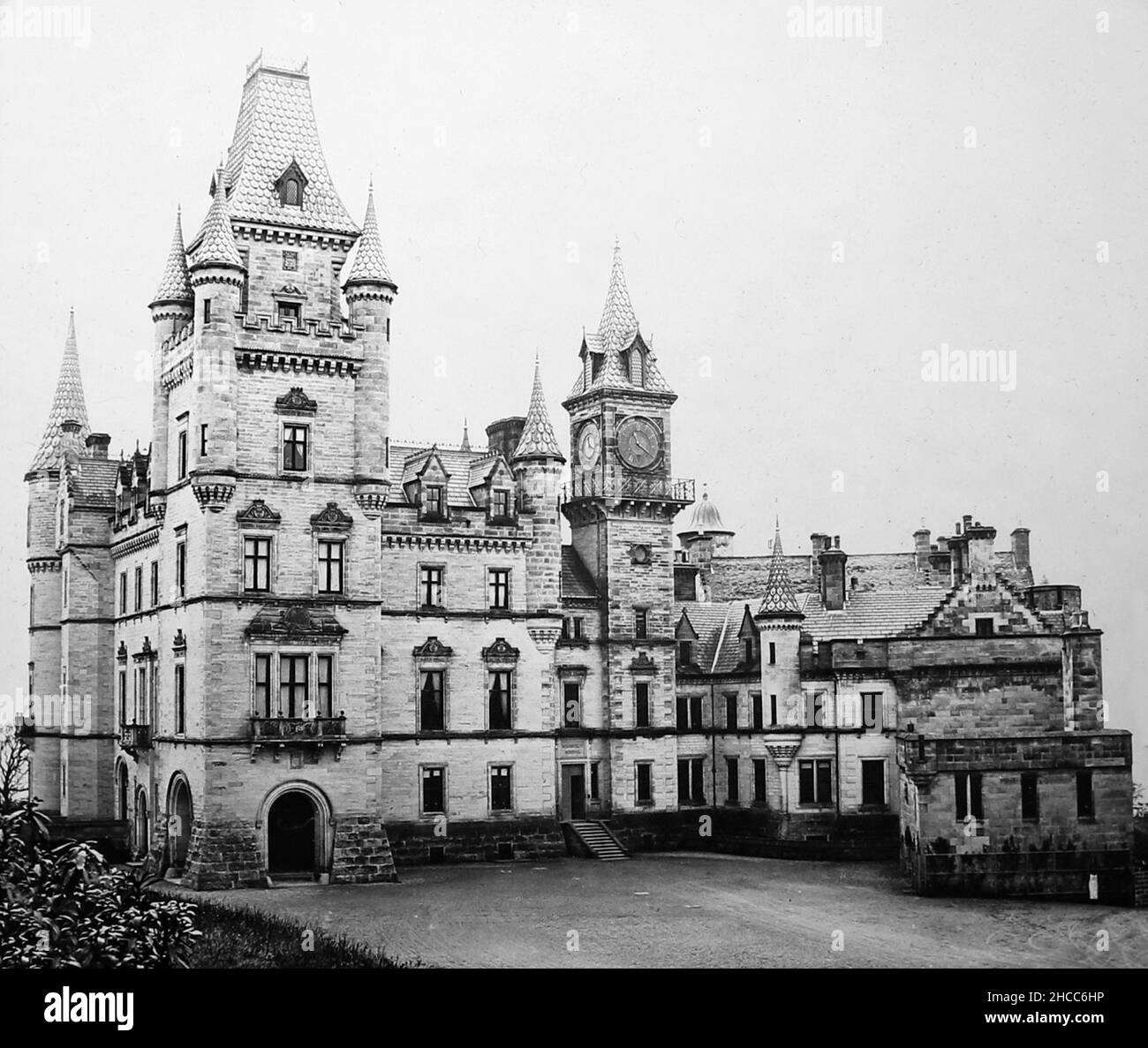 Dunrobin Castle, Scotland, Victorian period Stock Photo - Alamy