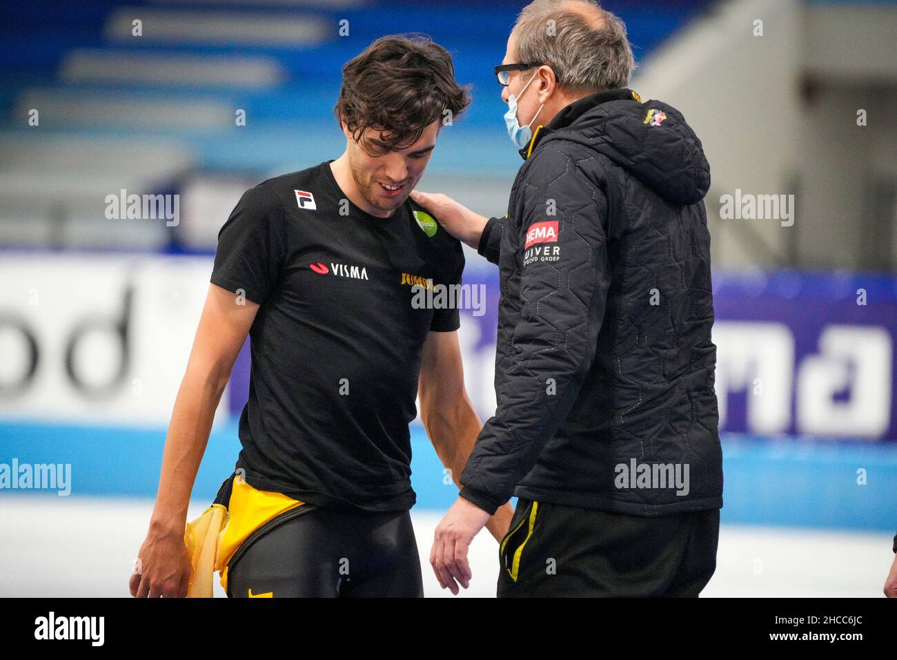 HEERENVEEN, NETHERLANDS - DECEMBER 26: Patrick Roest, Jac Orie ...