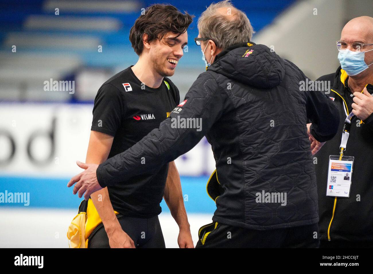 HEERENVEEN, NETHERLANDS - DECEMBER 26: Patrick Roest, Jac Orie ...