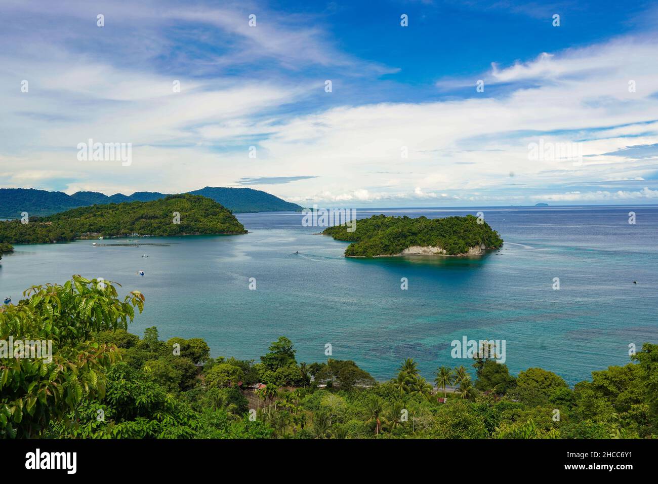 Aerial view of Sabang, Aceh, Indonesia Stock Photo - Alamy