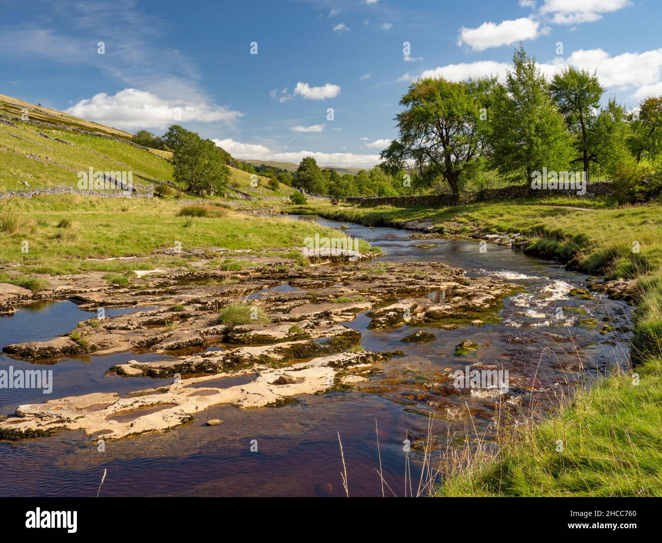 River Wharfe, Langstrothdale, North Yorkshire Stock Photo - Alamy