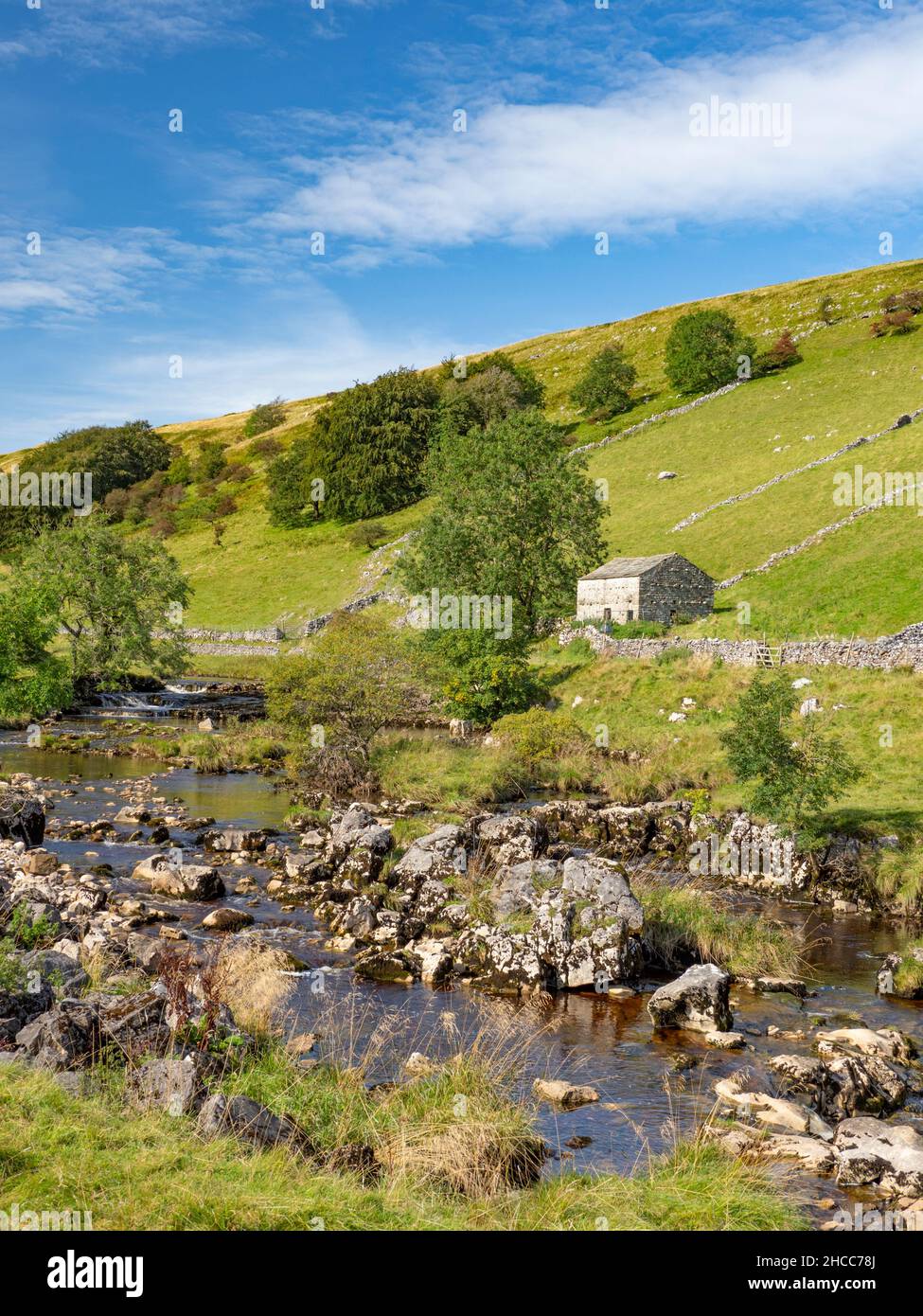 River Wharfe, Langstrothdale, North Yorkshire Stock Photo - Alamy