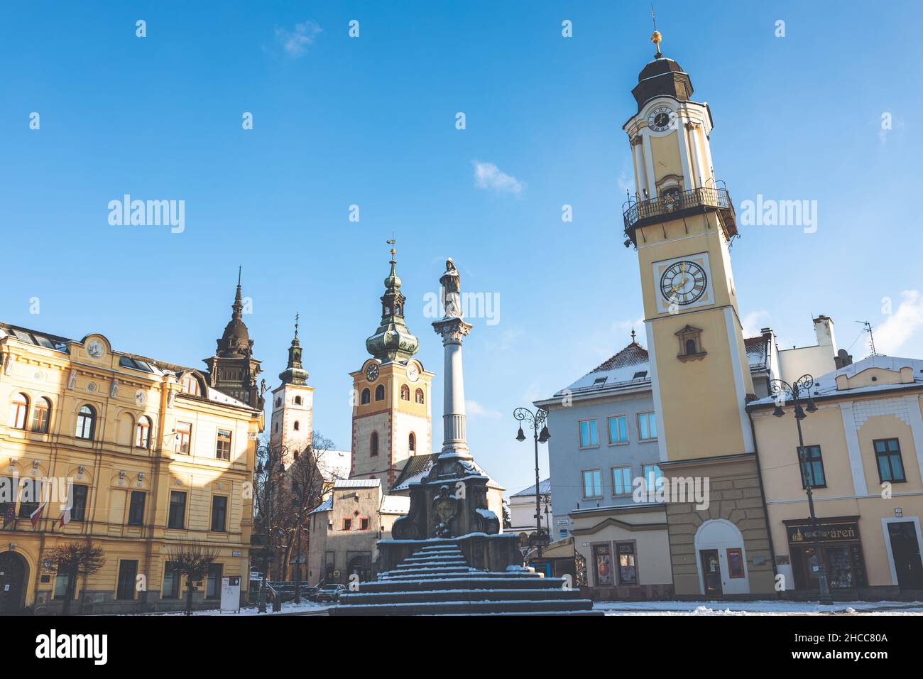 Banska bystrica town square hi-res stock photography and images - Alamy