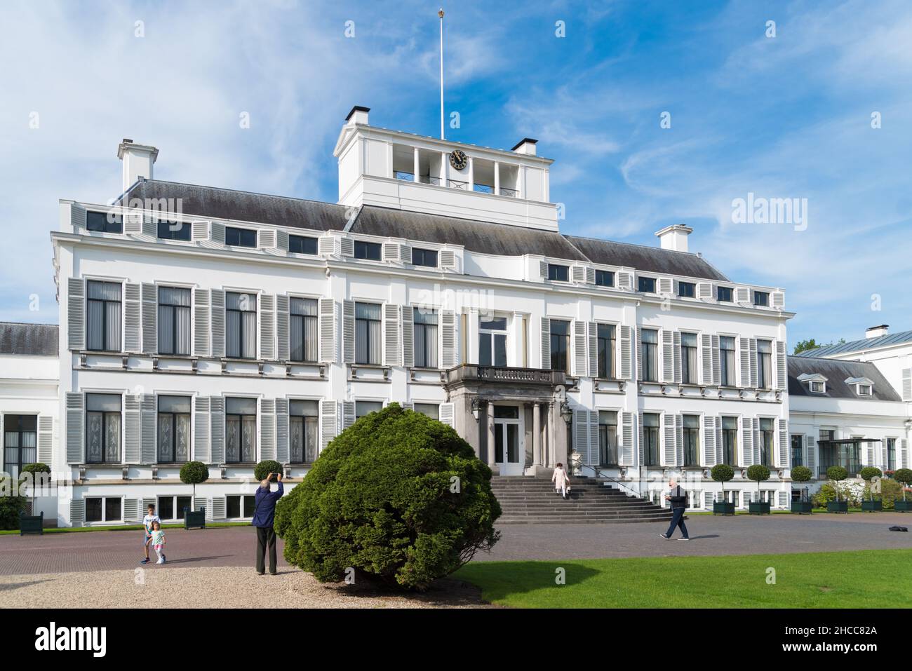 BAARN, NETHERLANDS - SEPTEMBER 15, 2019: Palace Soestdijk, the previous ...