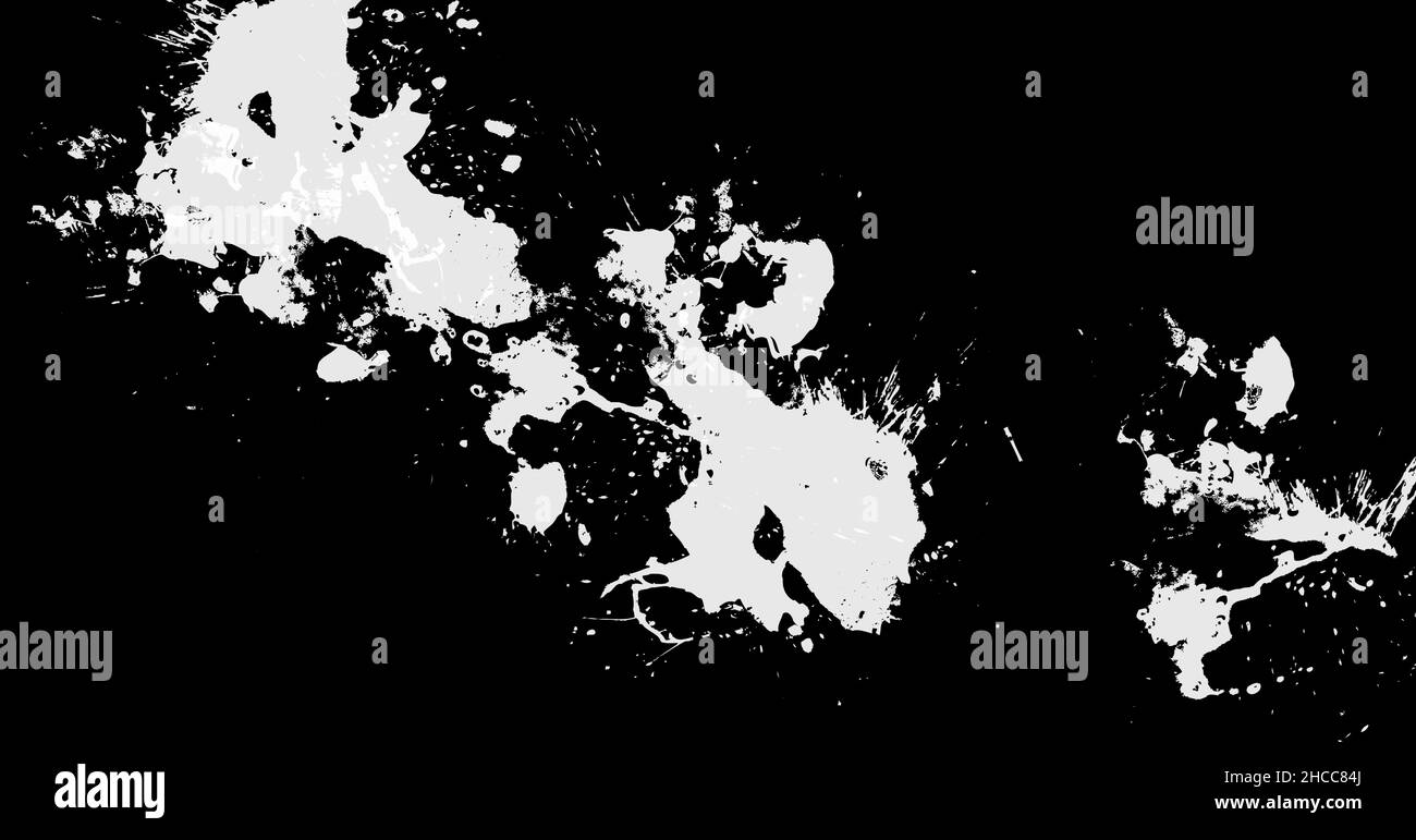 Grunge painting Texture black and white. Abstract Stock Photo - Alamy