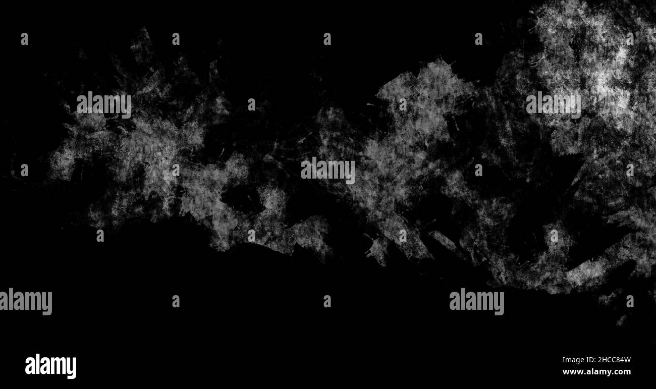 Grunge painting Texture black and white. Abstract Stock Photo - Alamy