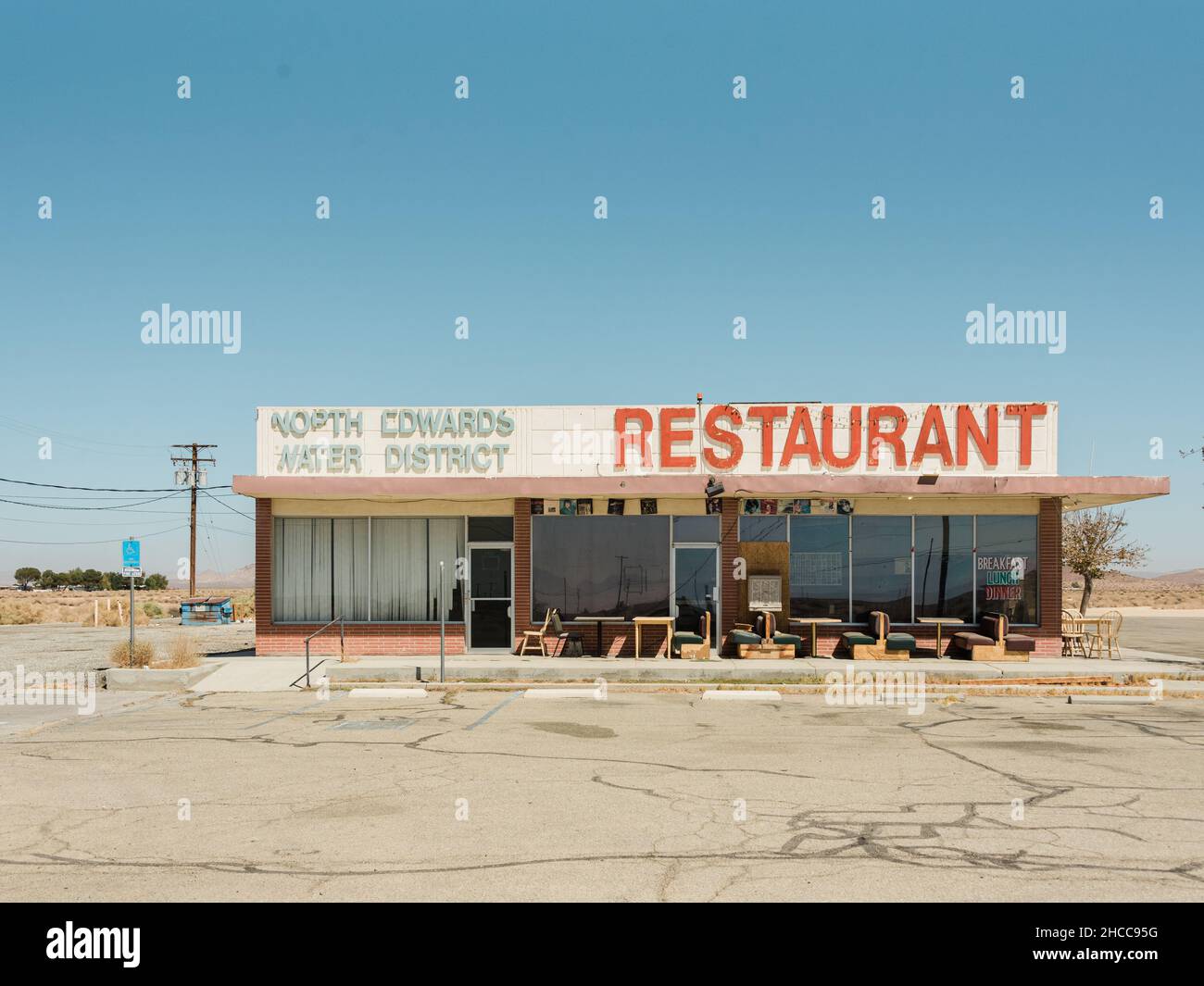 Restaurant in North Edwards, California Stock Photo - Alamy