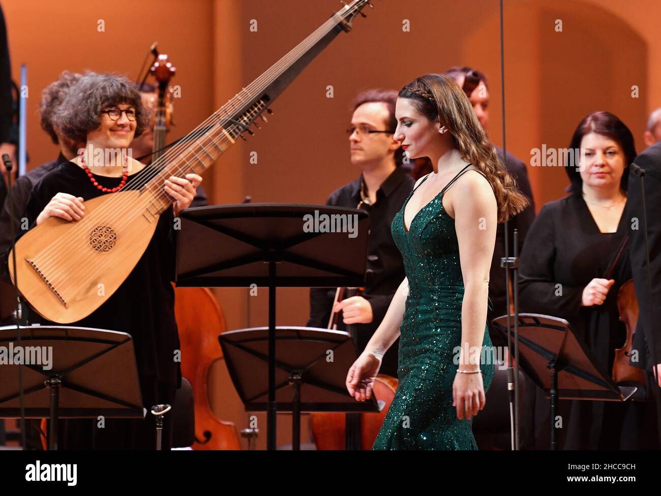 Concert performance of the opera Polyphemus by Italian composer Nicola ...