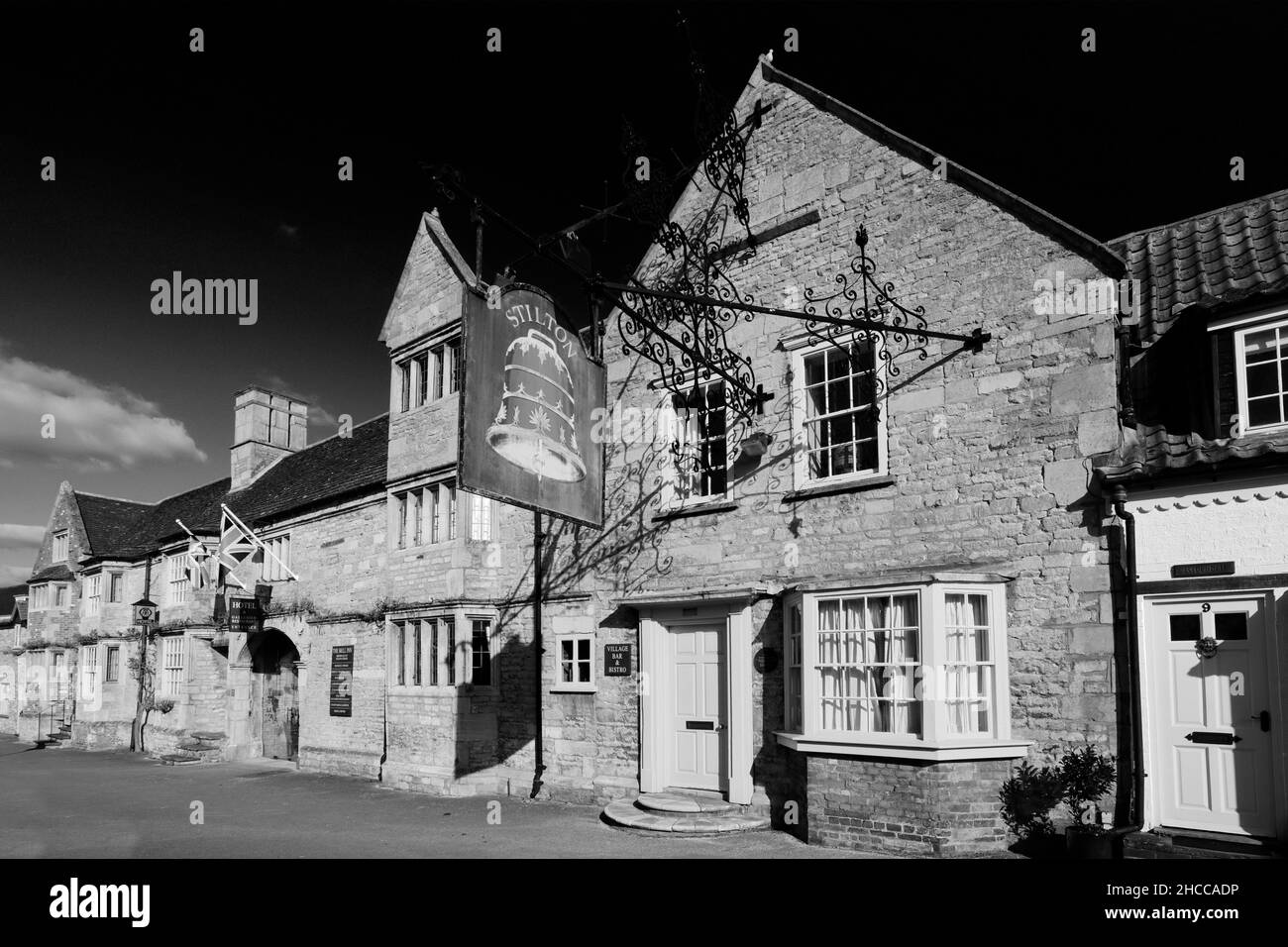 The Bell Inn Hotel, Stilton village, Cambridgeshire, England, UK ...