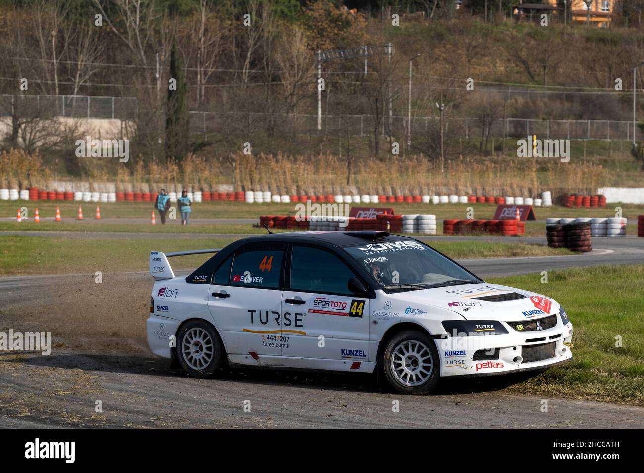 Turkish Rallycross Championship excitement at Körfez Track Stock Photo ...