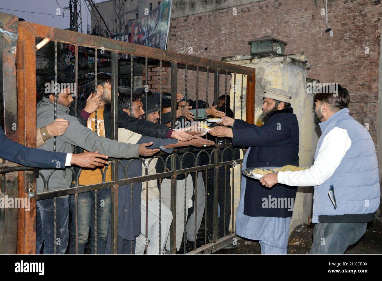 Peoples Party (PPP) District Chakwal President, Sardar Azhar Abbas along with Malik Abrar Awan ...