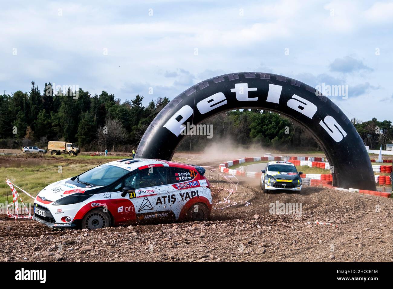 Turkish Rallycross Championship excitement at Körfez Track Stock Photo ...
