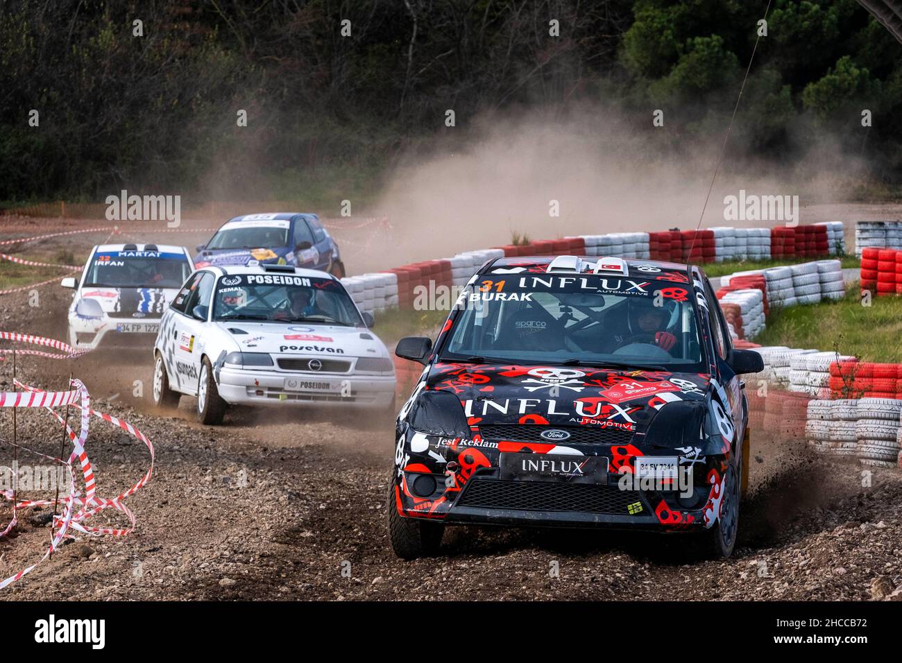 Turkish Rallycross Championship excitement at Körfez Track Stock Photo ...