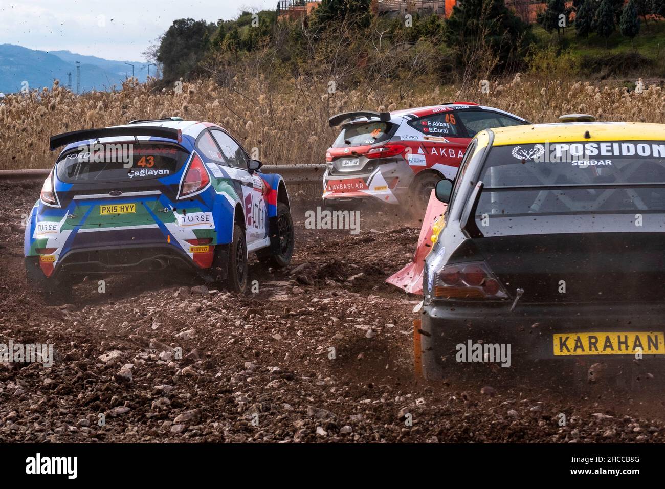 Turkish Rallycross Championship excitement at Körfez Track Stock Photo ...