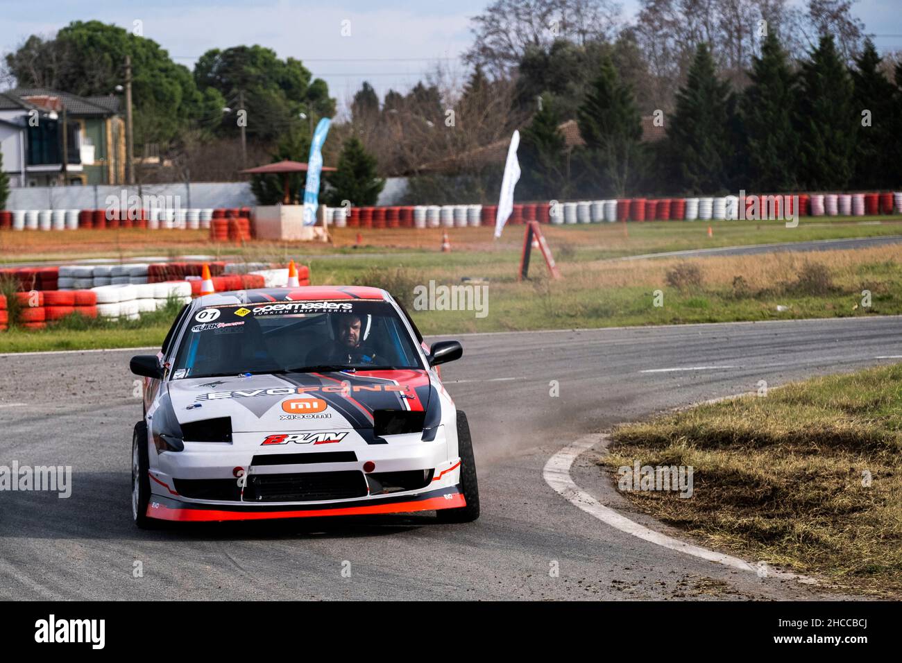 Turkish Rallycross Championship excitement at Körfez Track Stock Photo ...