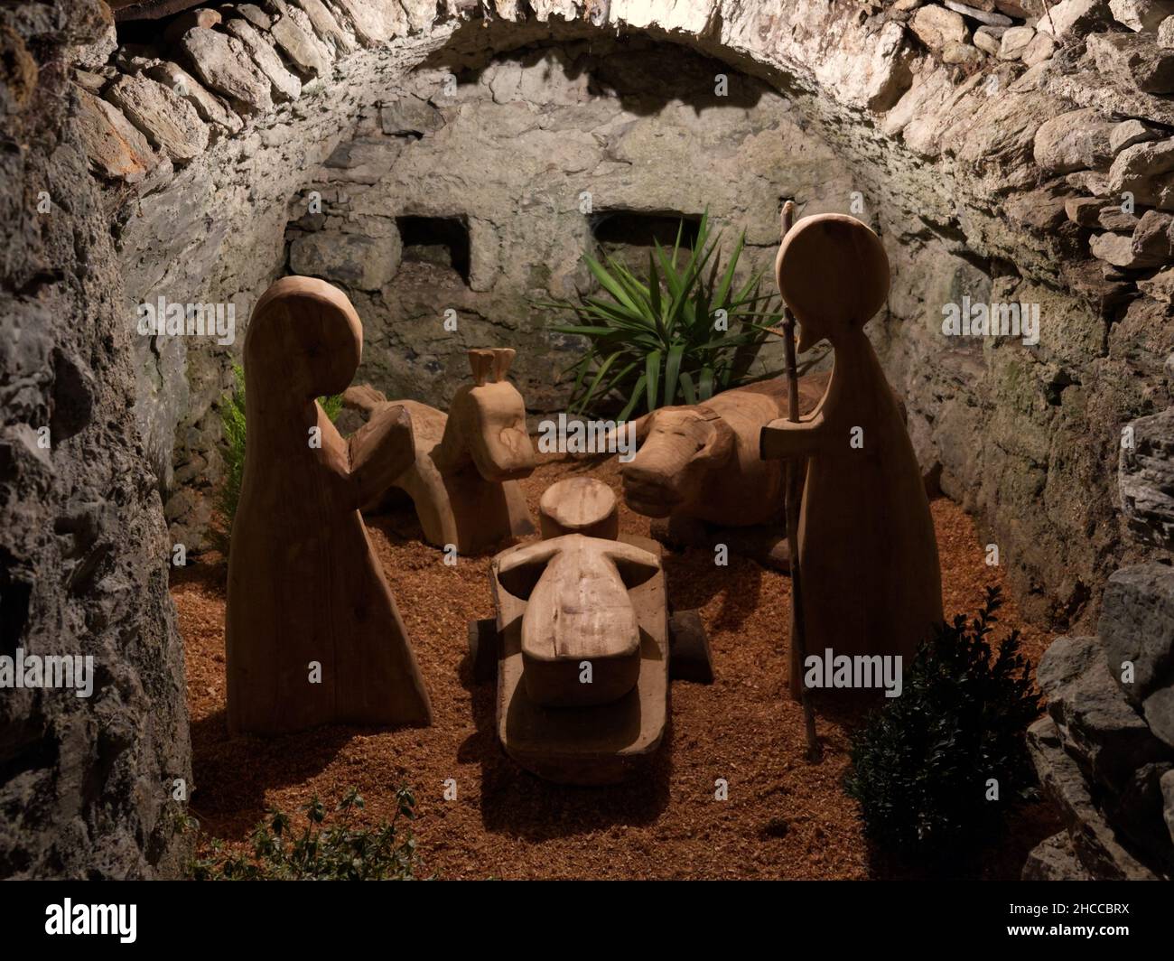 Mary joseph jesus stable hi-res stock photography and images - Alamy