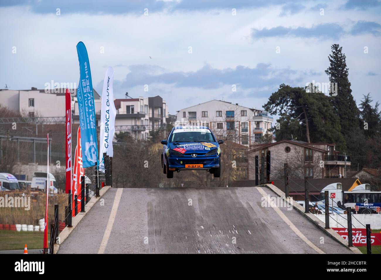 Turkish Rallycross Championship excitement at Körfez Track Stock Photo ...