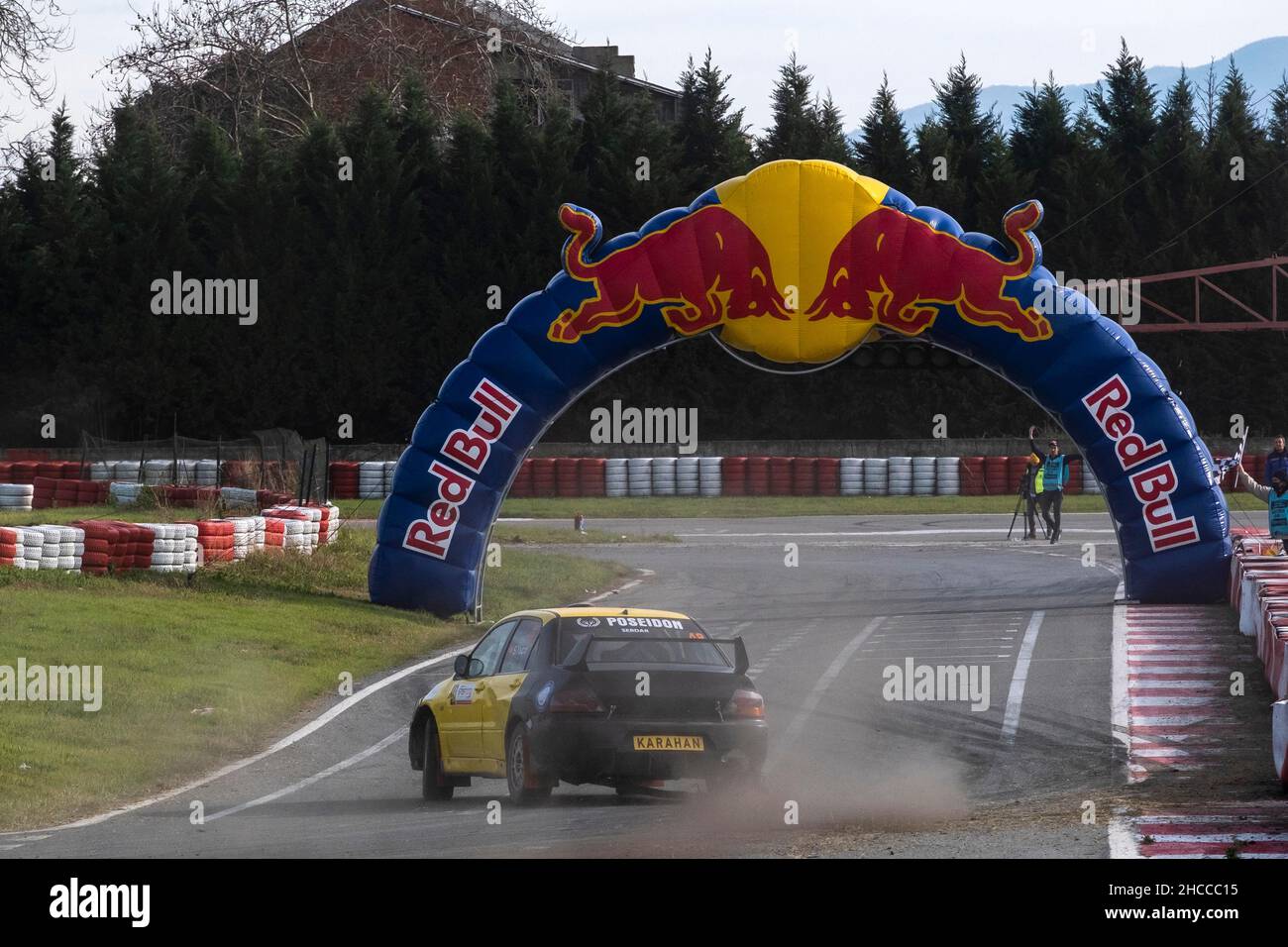 Turkish Rallycross Championship excitement at Körfez Track Stock Photo ...