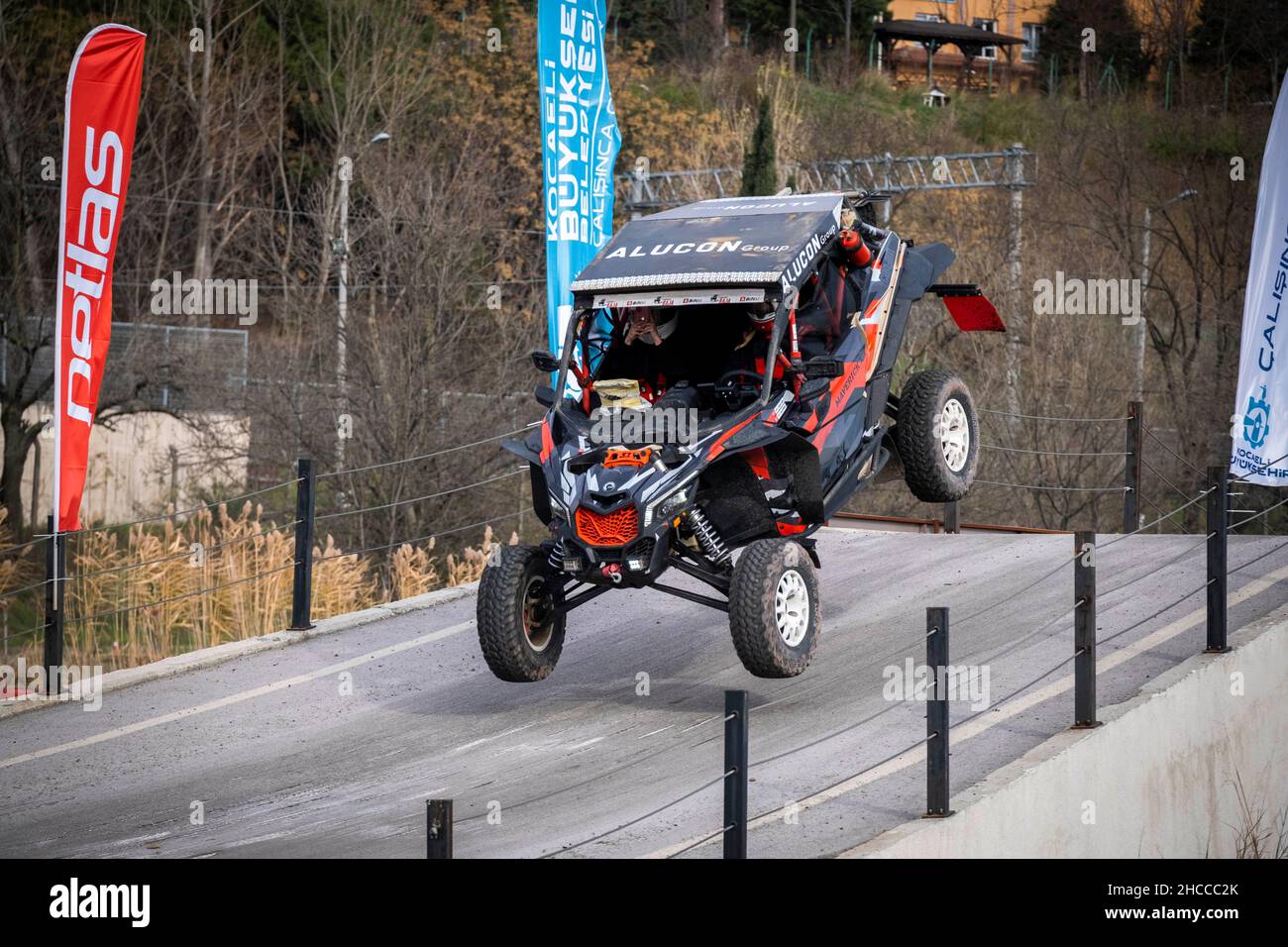 Turkish Rallycross Championship excitement at Körfez Track Stock Photo ...