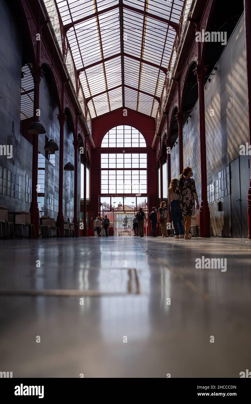 Vertical shot of Hard Club, in Porto. One of the most iconic venues in ...