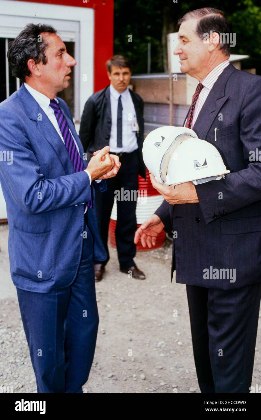 Archives 90ies: Robert Kendall, Interpol, Lyon, France Stock Photo - Alamy