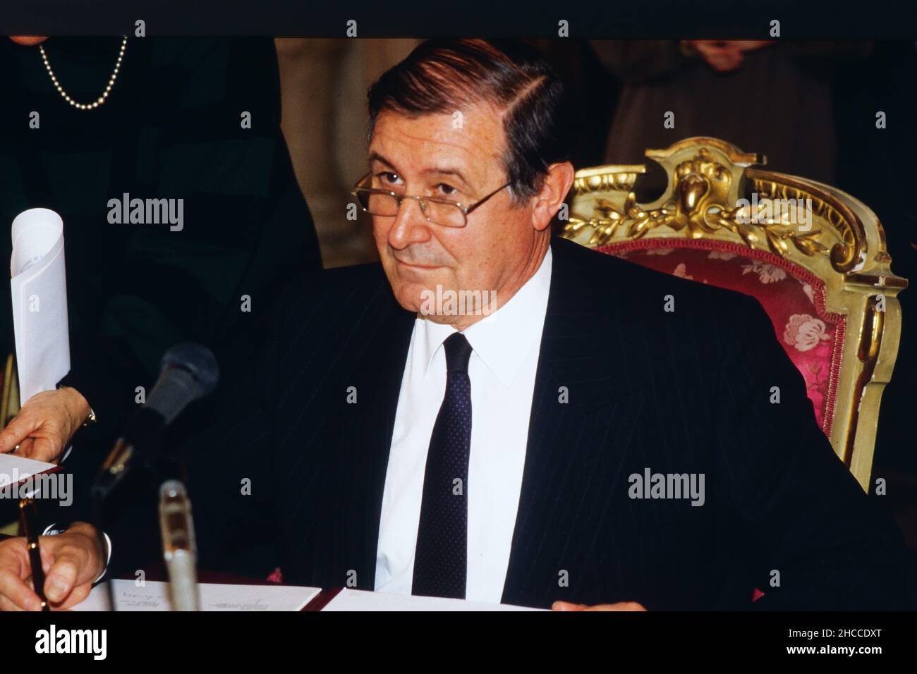 Archives 90ies: Robert Kendall, Interpol, Lyon, France Stock Photo - Alamy