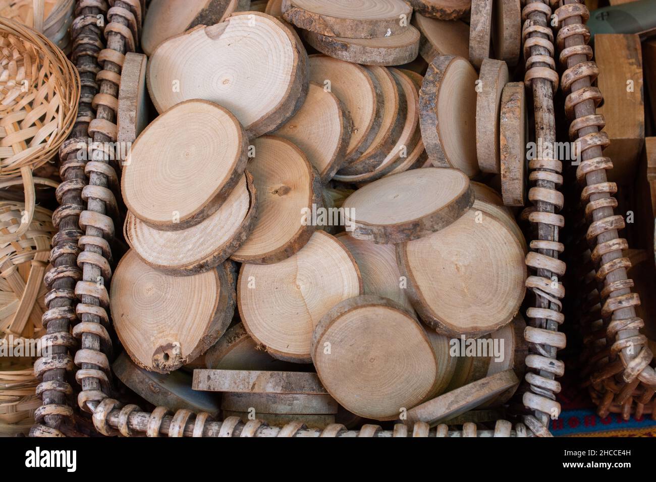 Log home interior hi-res stock photography and images - Alamy