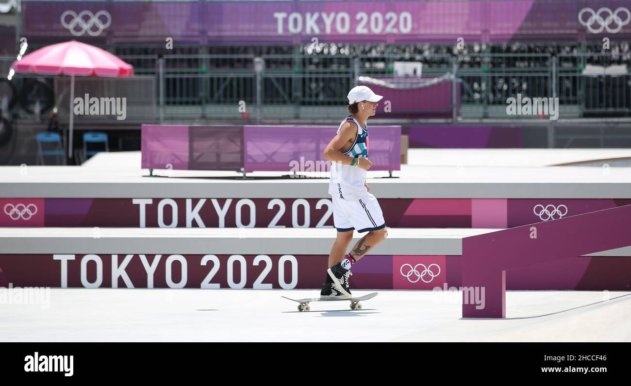 JULY 25th, 2021 - TOKYO, JAPAN: Jagger EATON of United States in action ...