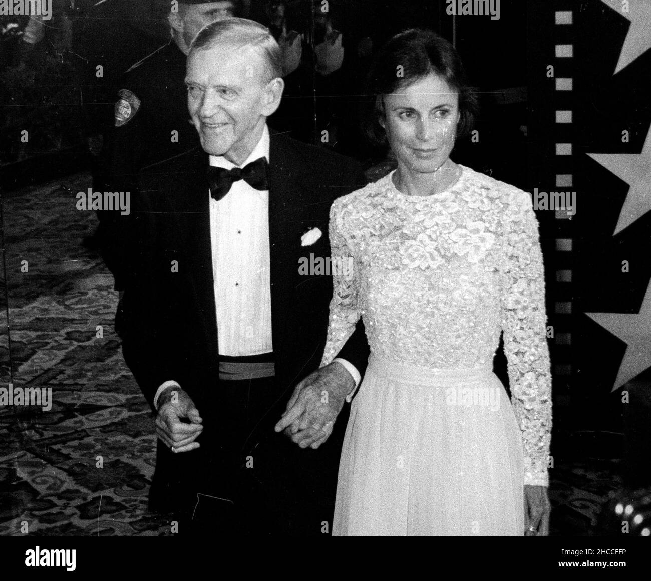 Fred Astaire Robyn Smith 2nd wife 1985 Photo by John Barrett/PHOTOlink ...