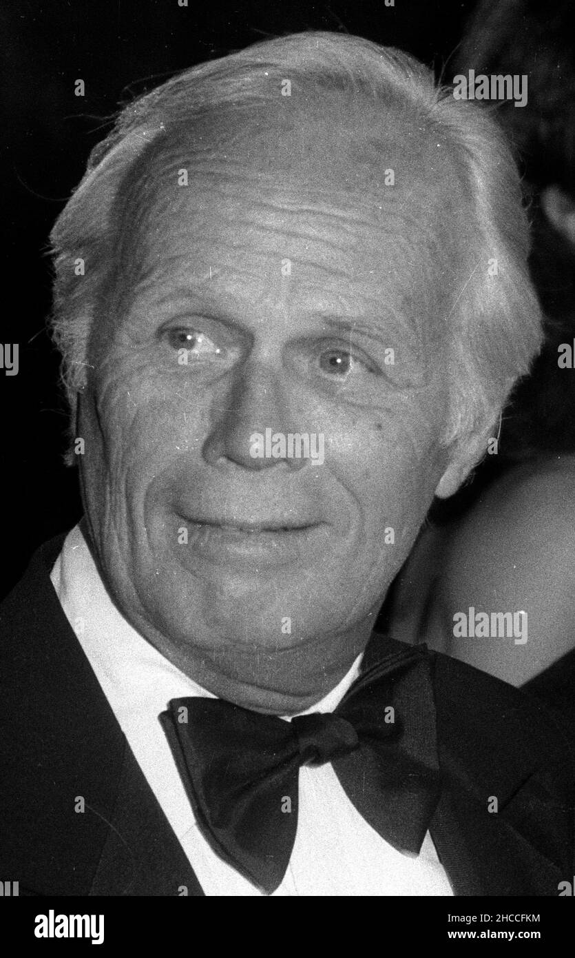 Richard Widmark 1985 Photo by John Barrett/PHOTOlink /MediaPunch Stock ...