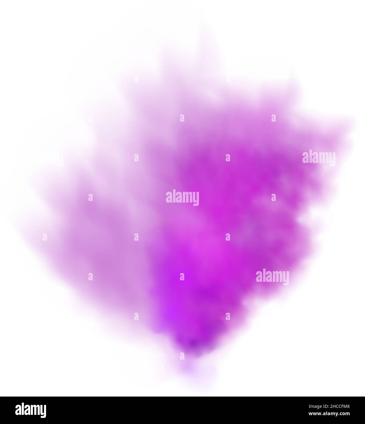 Purple poisonous gas, dust and smoke effect.Realistic scary mystical ...