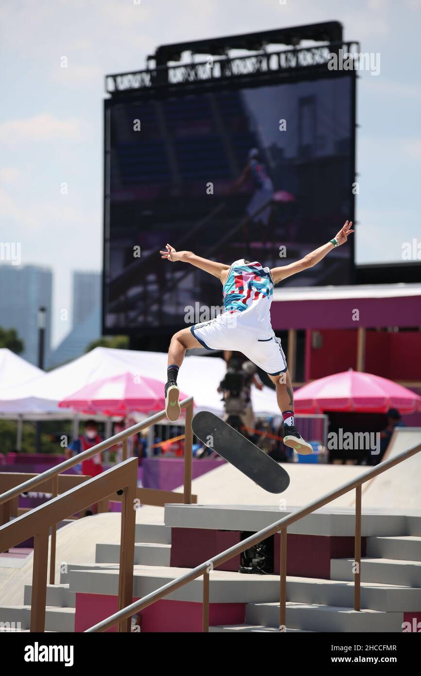 JULY 25th, 2021 - TOKYO, JAPAN: Jagger EATON of United States in action ...